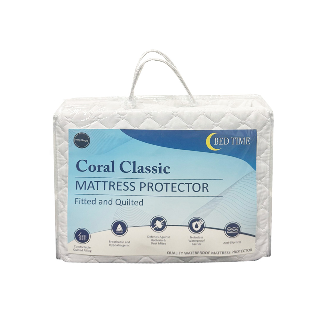 Coral Classic Mattress Protector – Bedtime